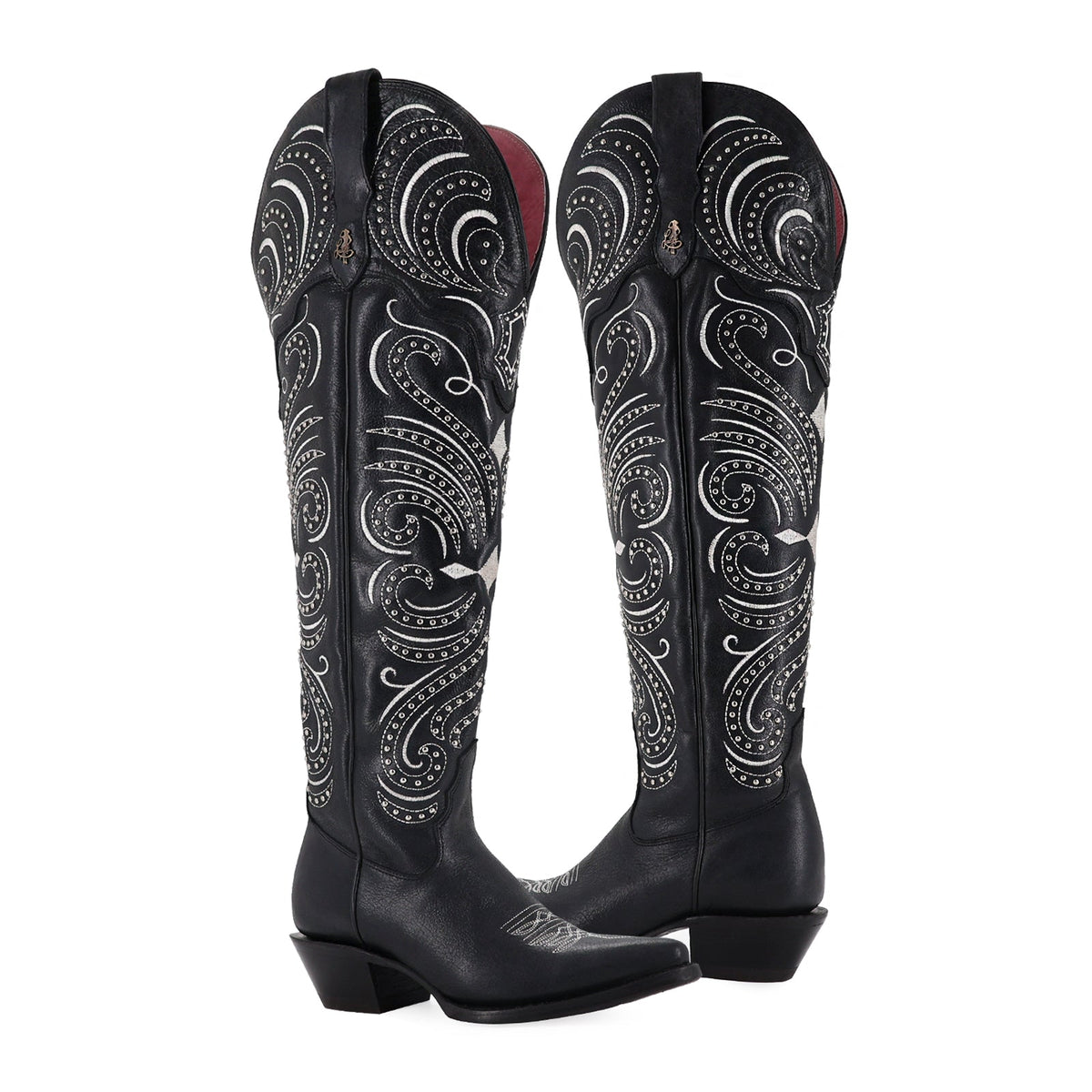 Bota vaquera para dama de piel modelo Alaska – Botas El Malcreado