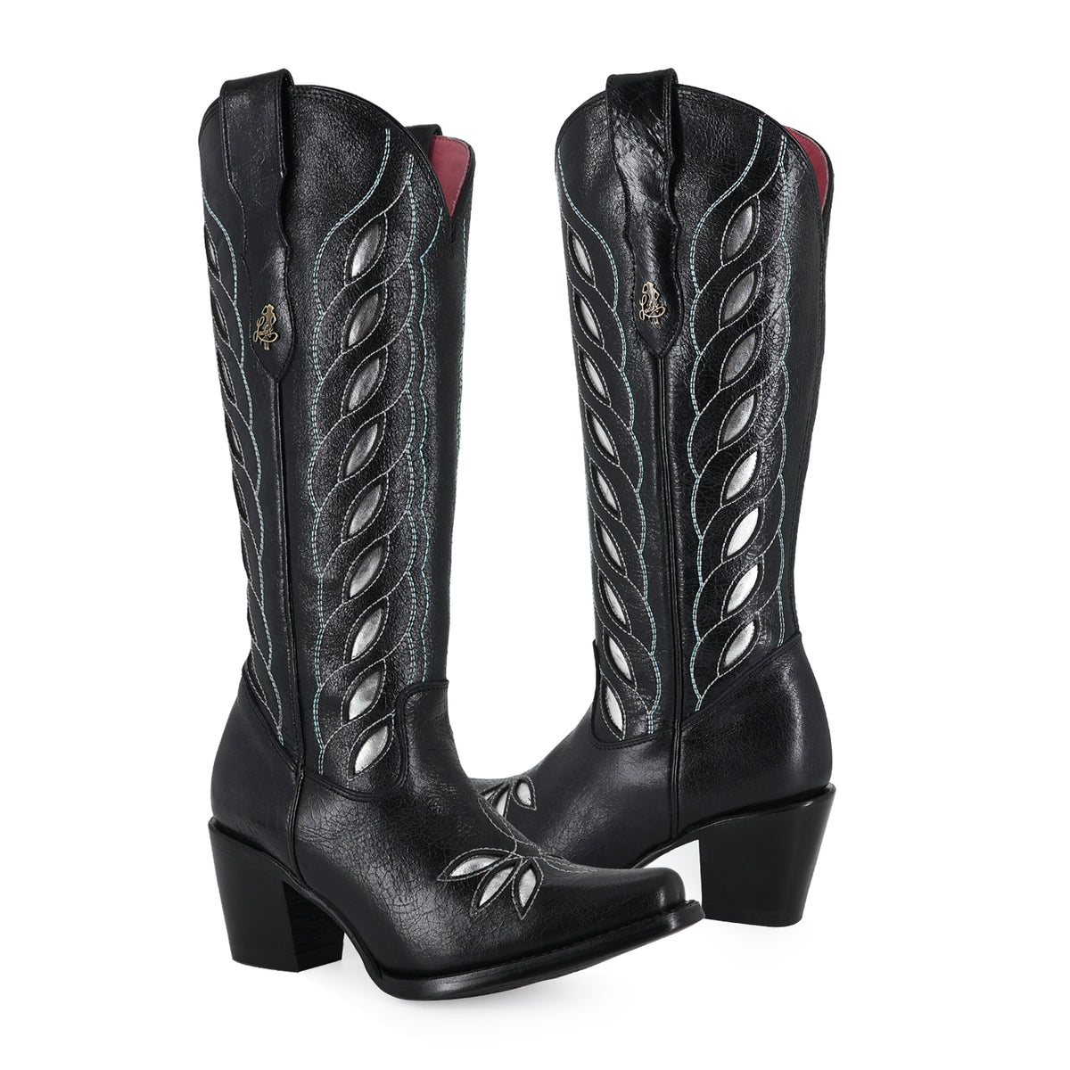 Bota vaquera para dama de piel modelo Maya – Botas El Malcreado