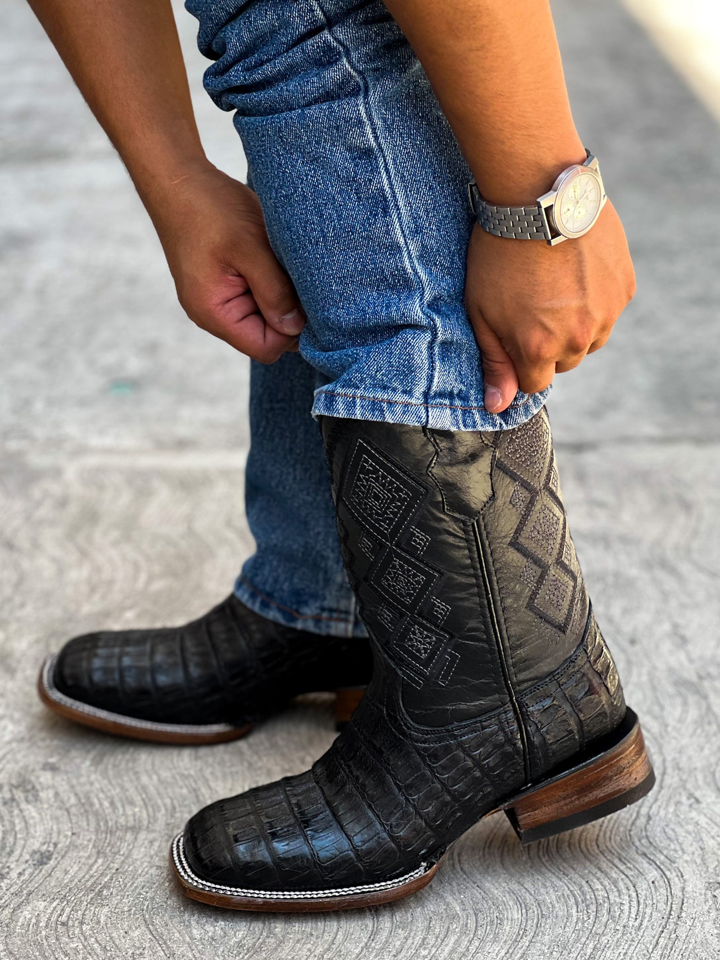 Botas vaqueras punta cuadrada | El Malcreado